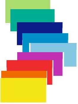 A4 Colour Labels - Laser/Inkjet/Copier (500 sheets/box)