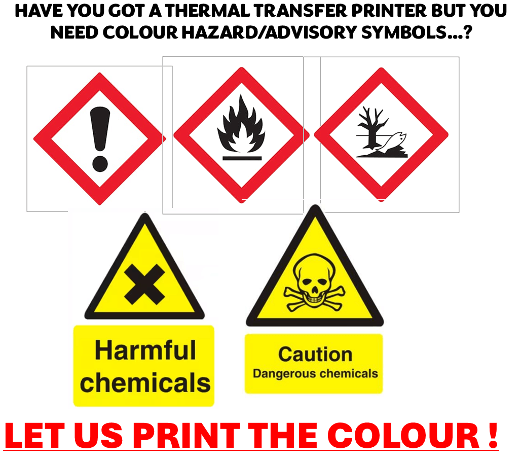 Needing colour symbols on your label? - Dragon Solutions